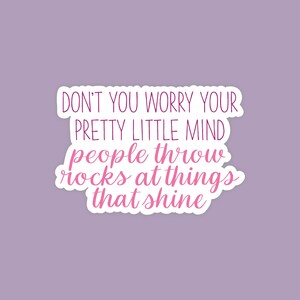 Taylor Swift speak Now taylors Version Inspired Waterproof Sticker Pack ...