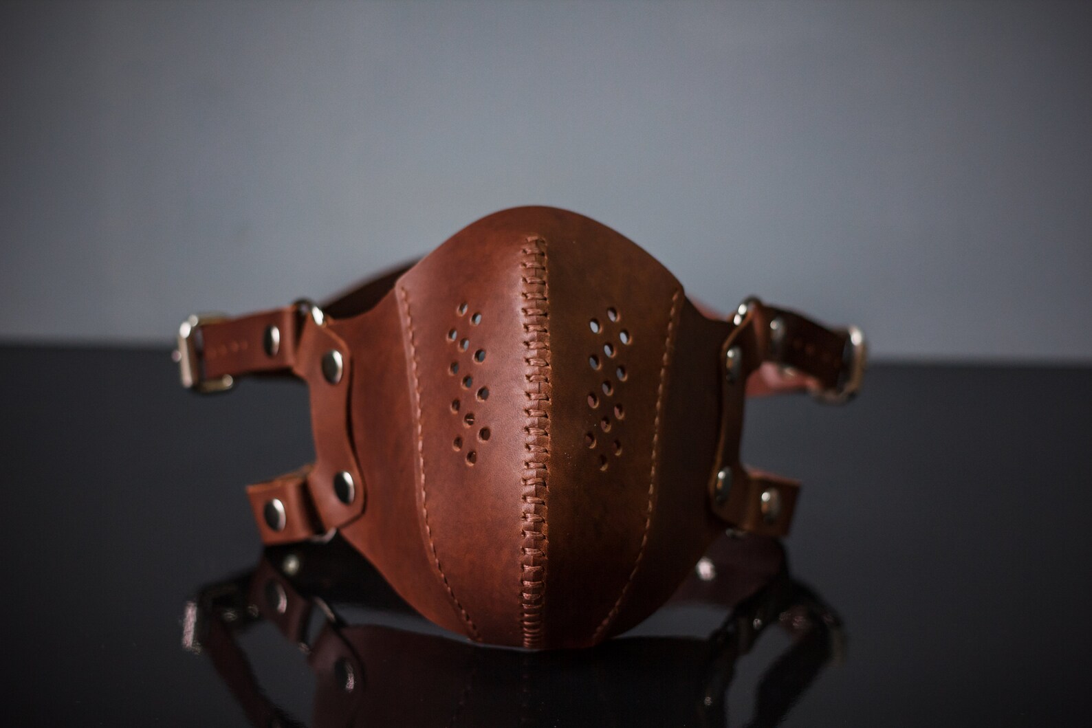 Leather Mask Steampunk Style Steampunk Mask Leather Armor - Etsy