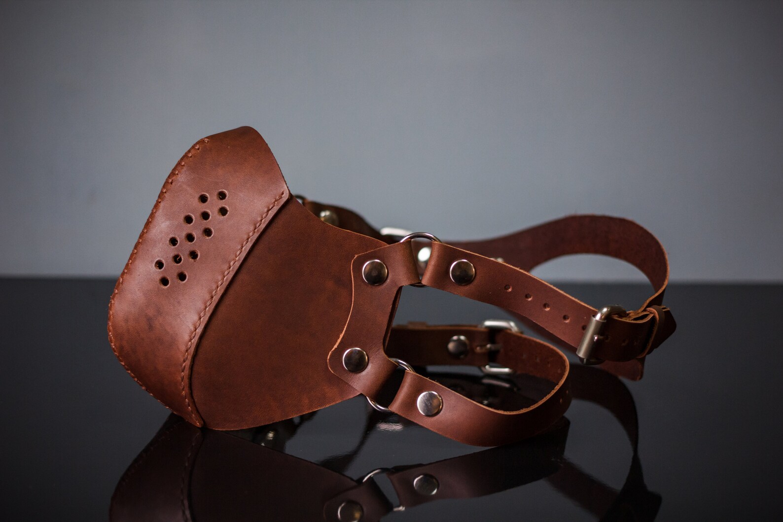 Leather Mask Steampunk Style Steampunk Mask Leather Armor - Etsy