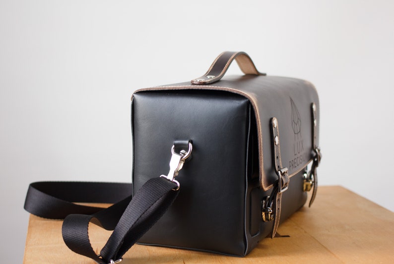 Leather Camera Bag With Your Logo by Desired Leather | Etsy