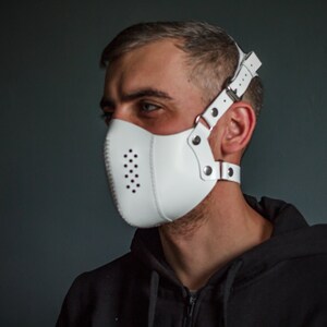 Leather Mask, Steampunk Style , Steampunk Mask Leather, Diesel Punk ...