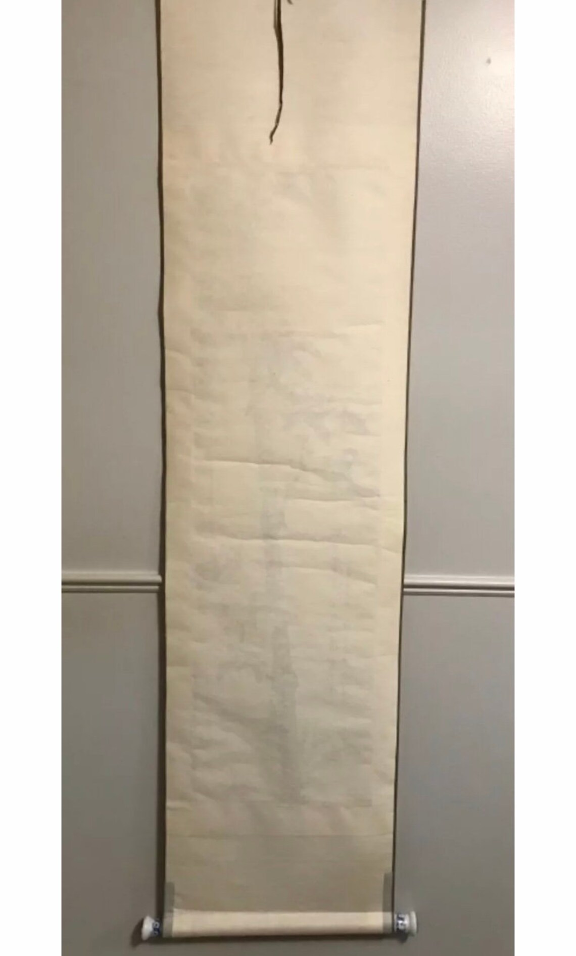 Shi Wenjun Bird Bamboo Sumi-e Ink Wash Scroll - Etsy