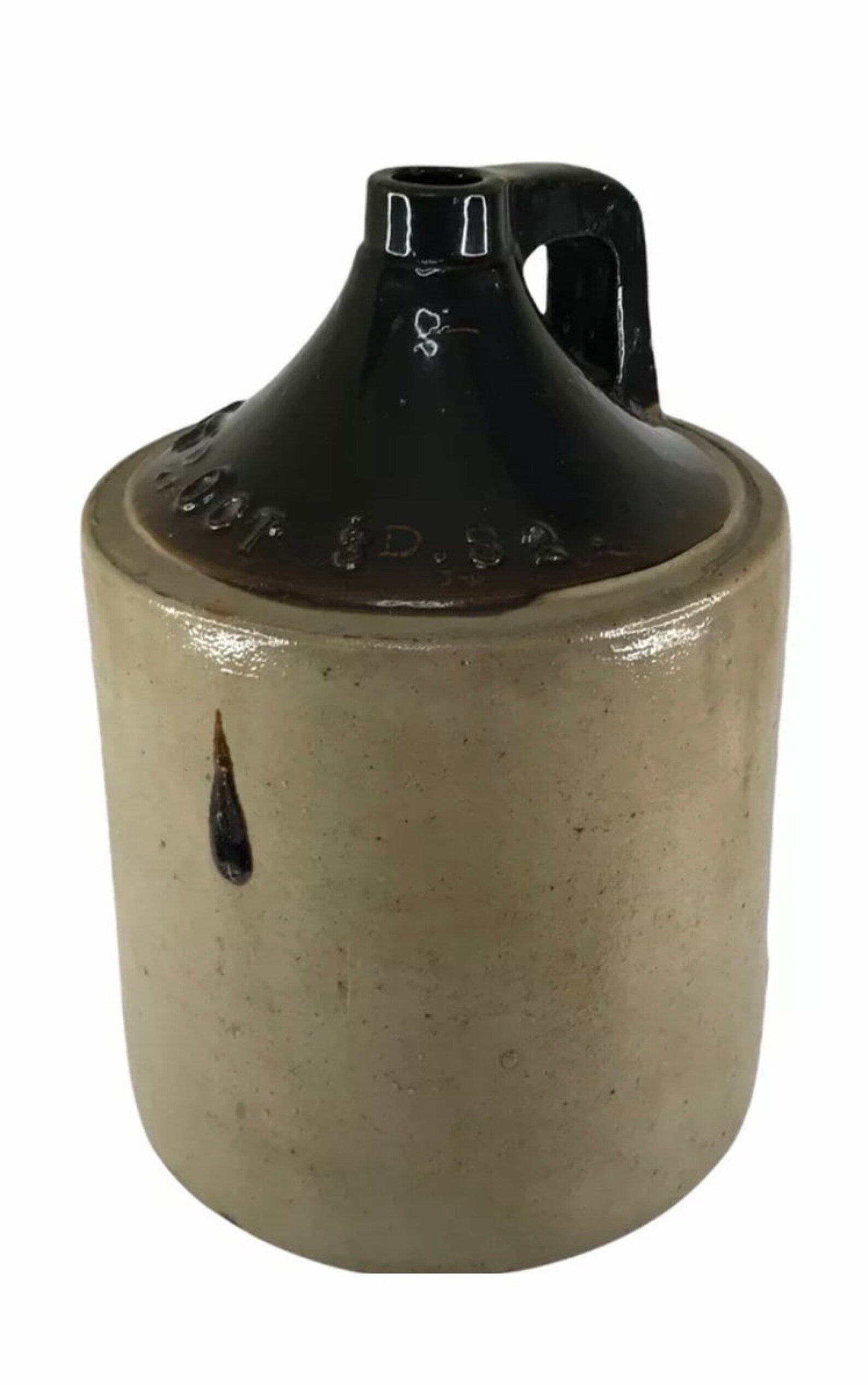 Antique Salt Glazed Stoneware 2 Gal Jug With Turkey Drop | Etsy