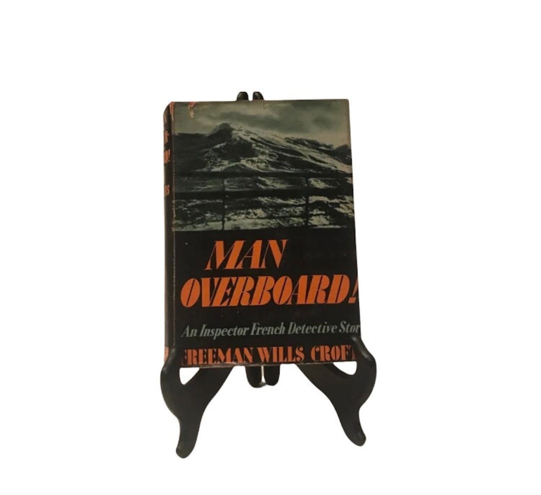 Antique Book Old Book Man Overboard 1936 First American Edition Freeman ...