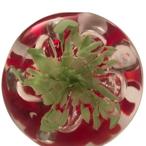 Vintage Blown Glass Art Glass Flower Bell Shaped Paperweight - Etsy