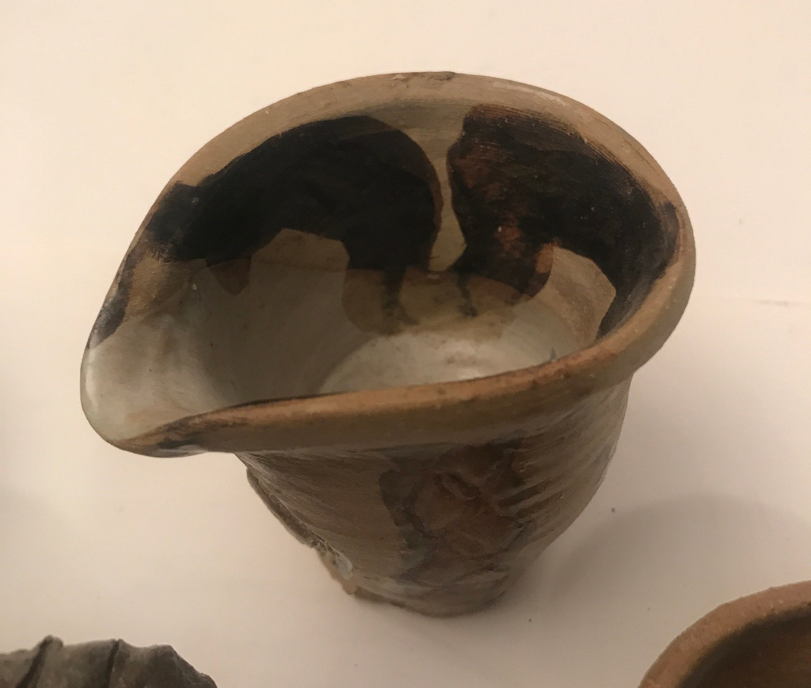 Vintage handmade signed 1970s pottery art pieces | Etsy