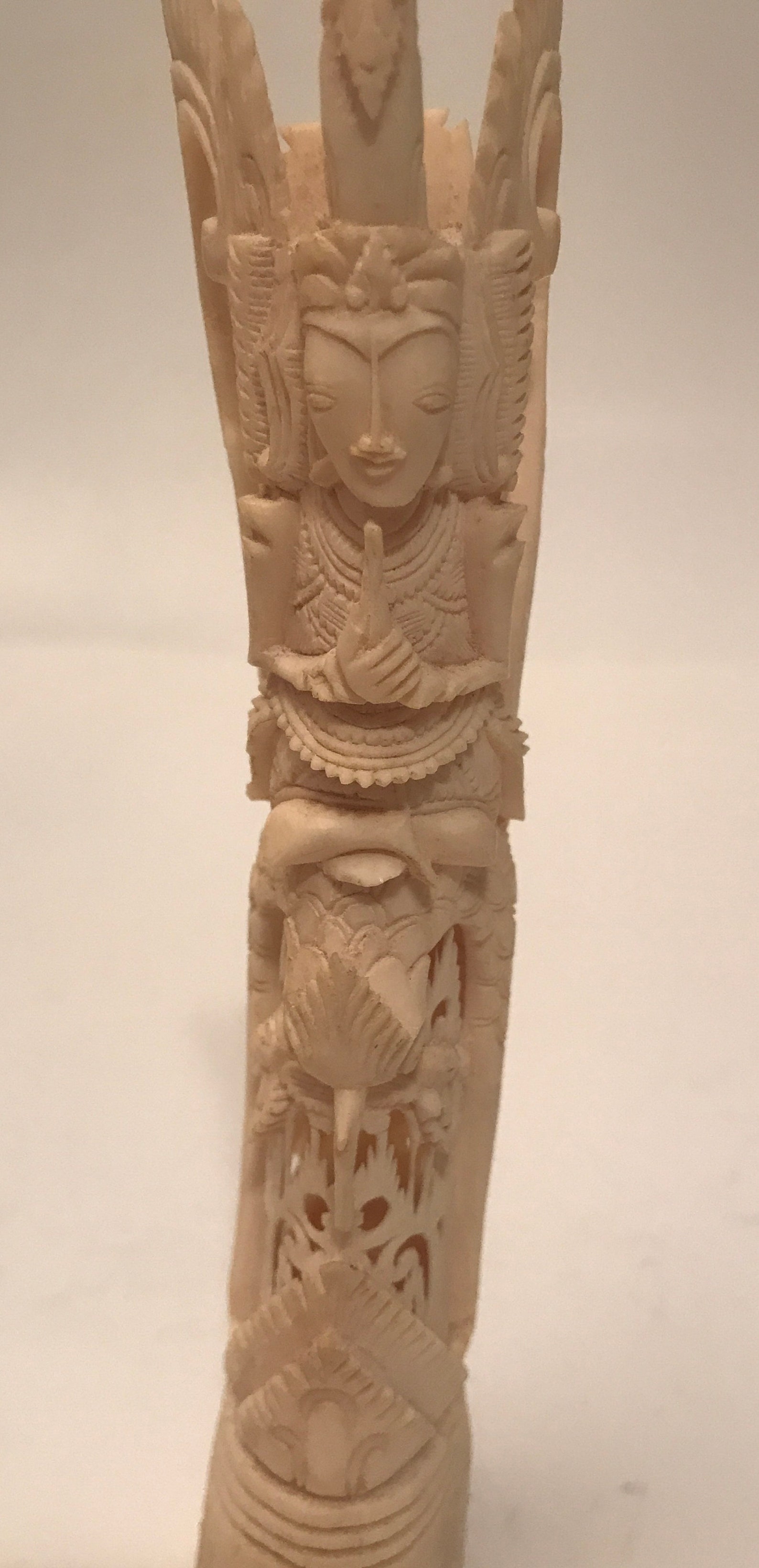 Bone Carving Sculpture Southeast Asian Bone Carving | Etsy