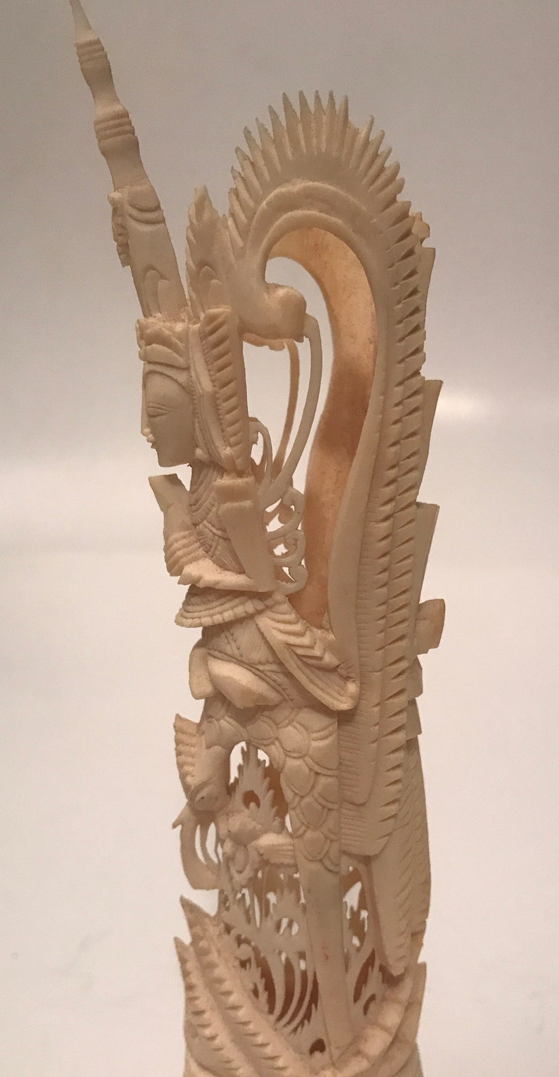 Bone Carving Sculpture Southeast Asian Bone Carving | Etsy