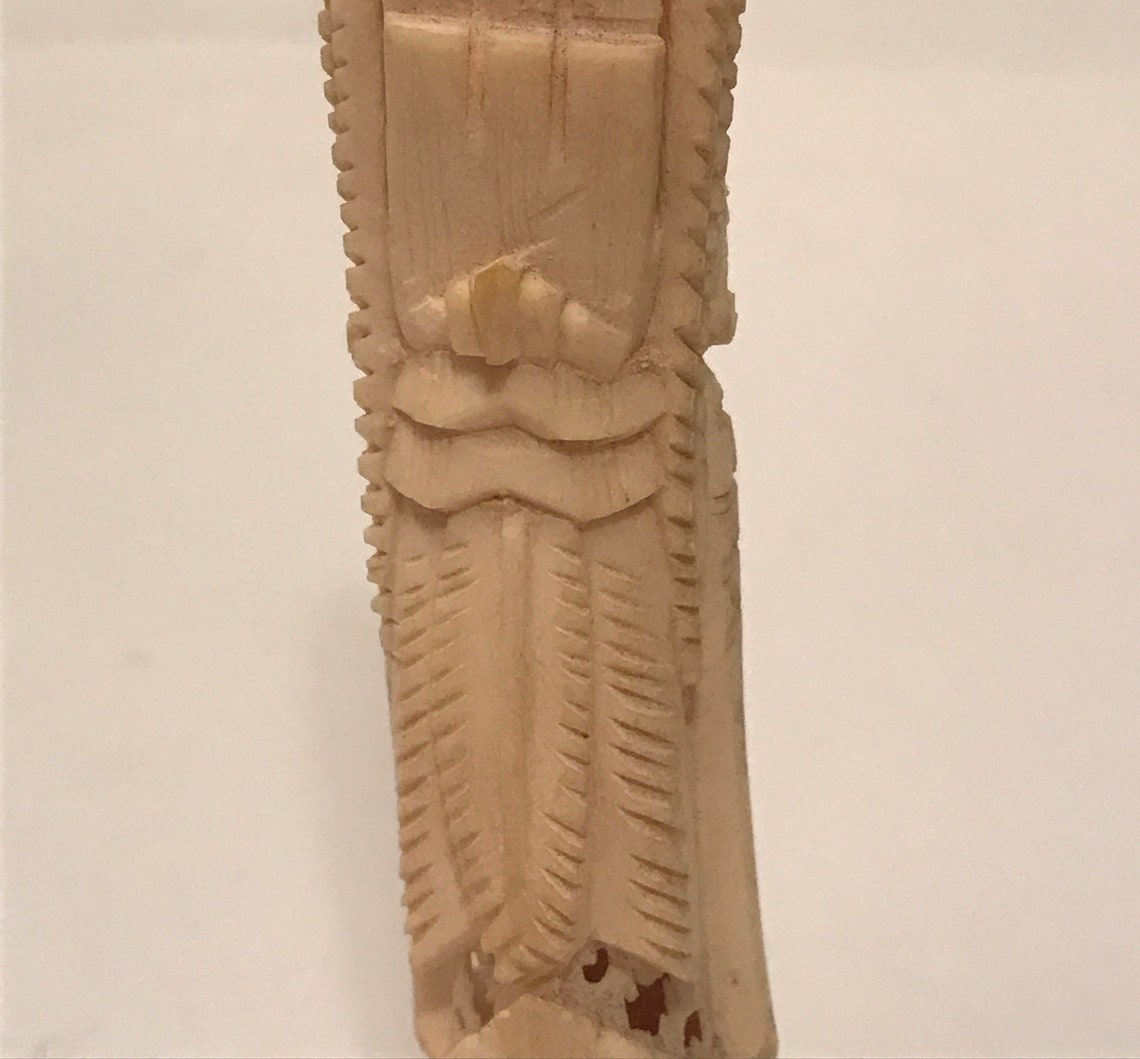 Bone Carving Sculpture Southeast Asian Bone Carving | Etsy