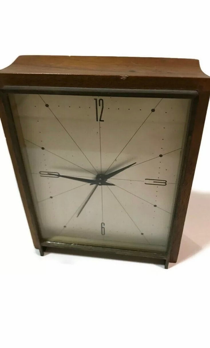 Vintage Adolf Jerger K.G West Germany Wind up Clock - Etsy