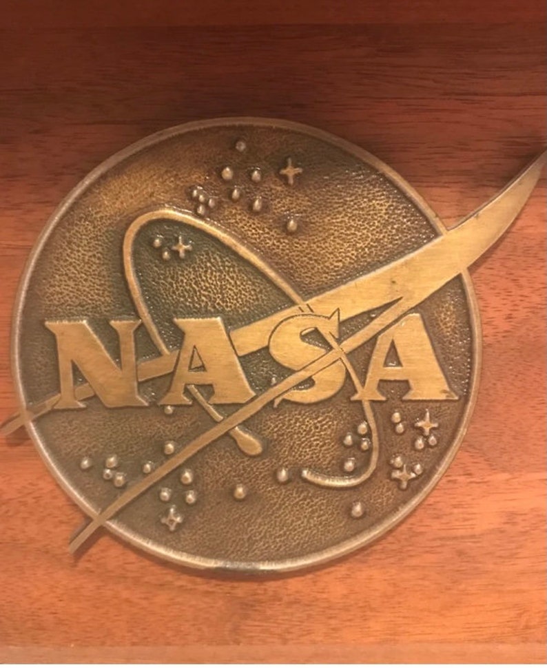 NASA Space Wooden Mantle Clock Collectible NASA Memorabilia - Etsy