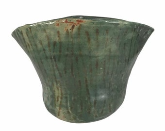 Vintage Michael Gubkin Small Art Pottery Vase - Etsy