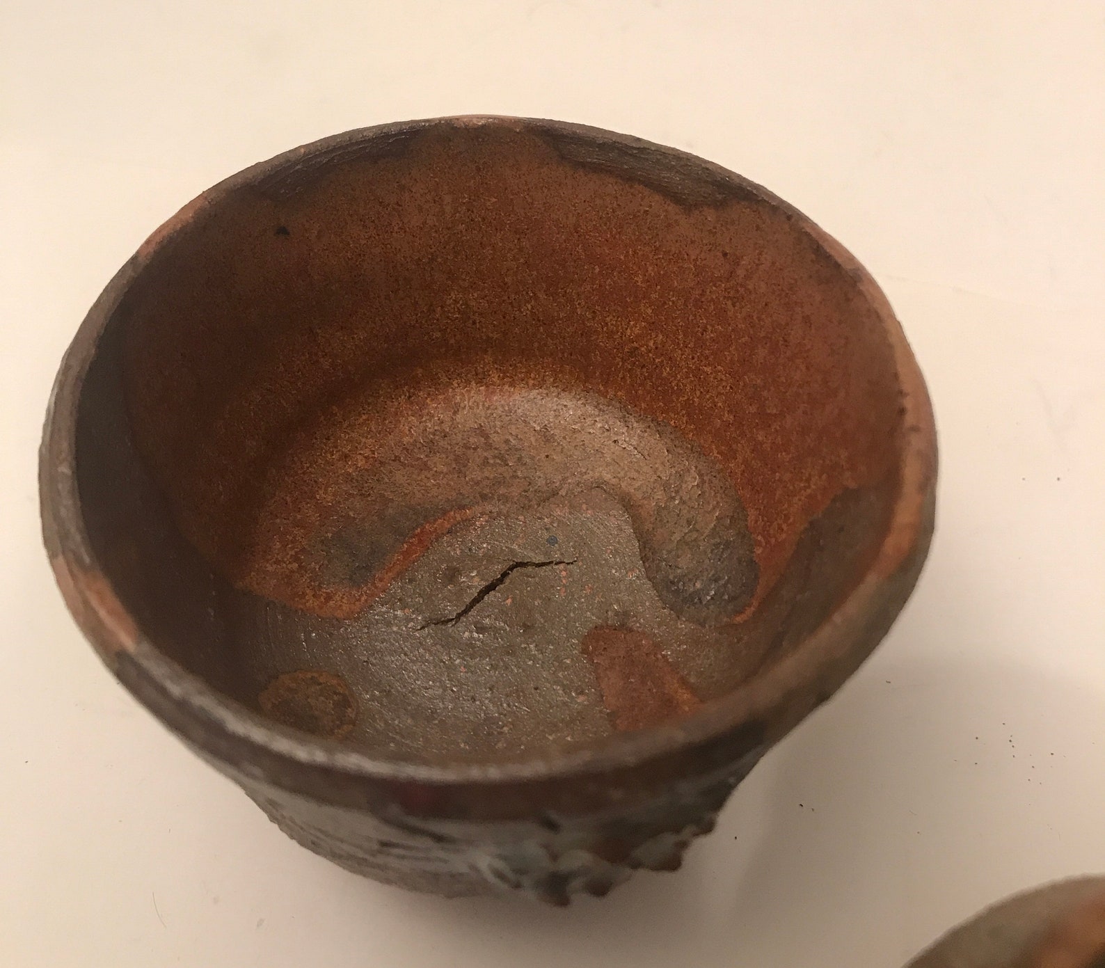 Vintage handmade signed 1970s pottery art pieces | Etsy