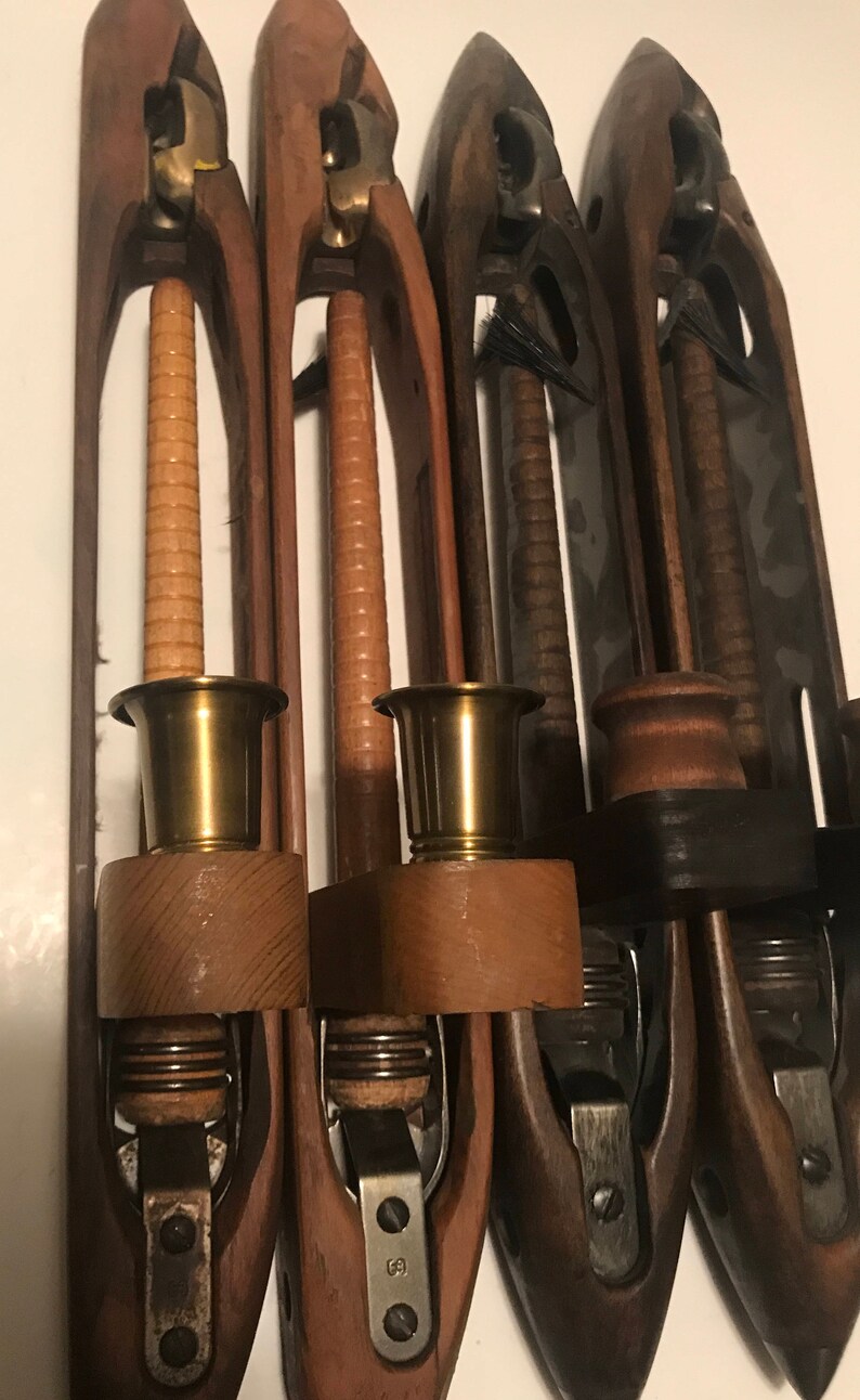 Weaving Shuttles/modified Candle Holders - Etsy