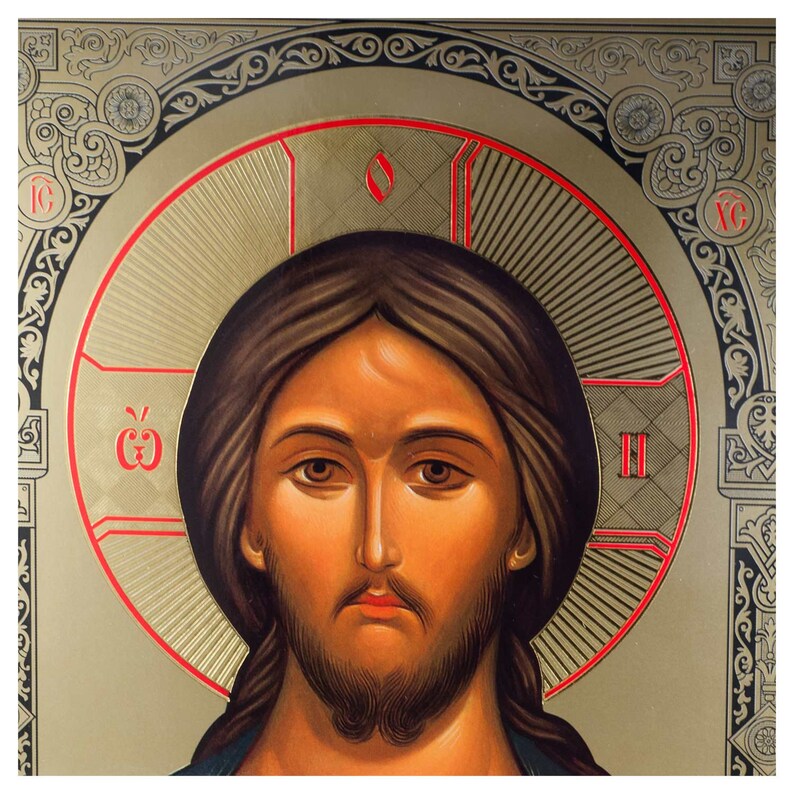 Russische Ikone Pantokrator / Jesus Christus Ikone / orthodoxe | Etsy