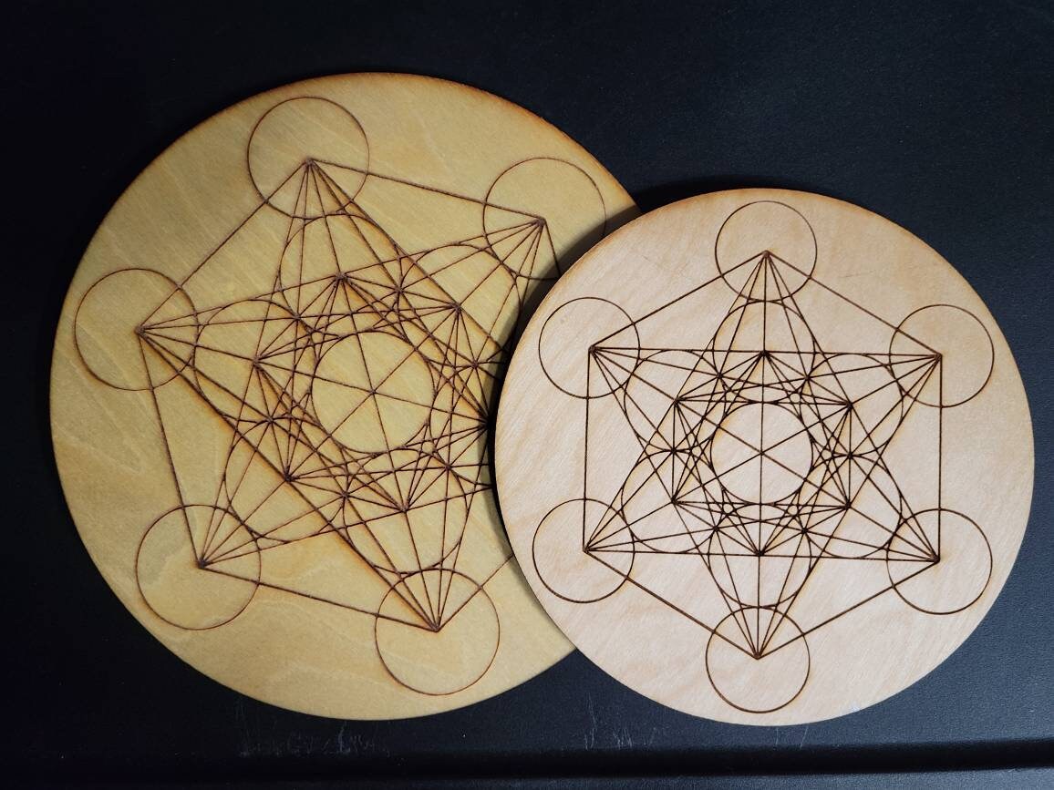 Metatron's Cube Crystal Grid Sacred Geometry Meditation - Etsy