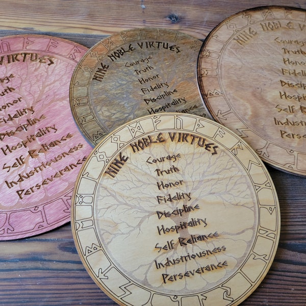 Nine Noble Virtues - Etsy