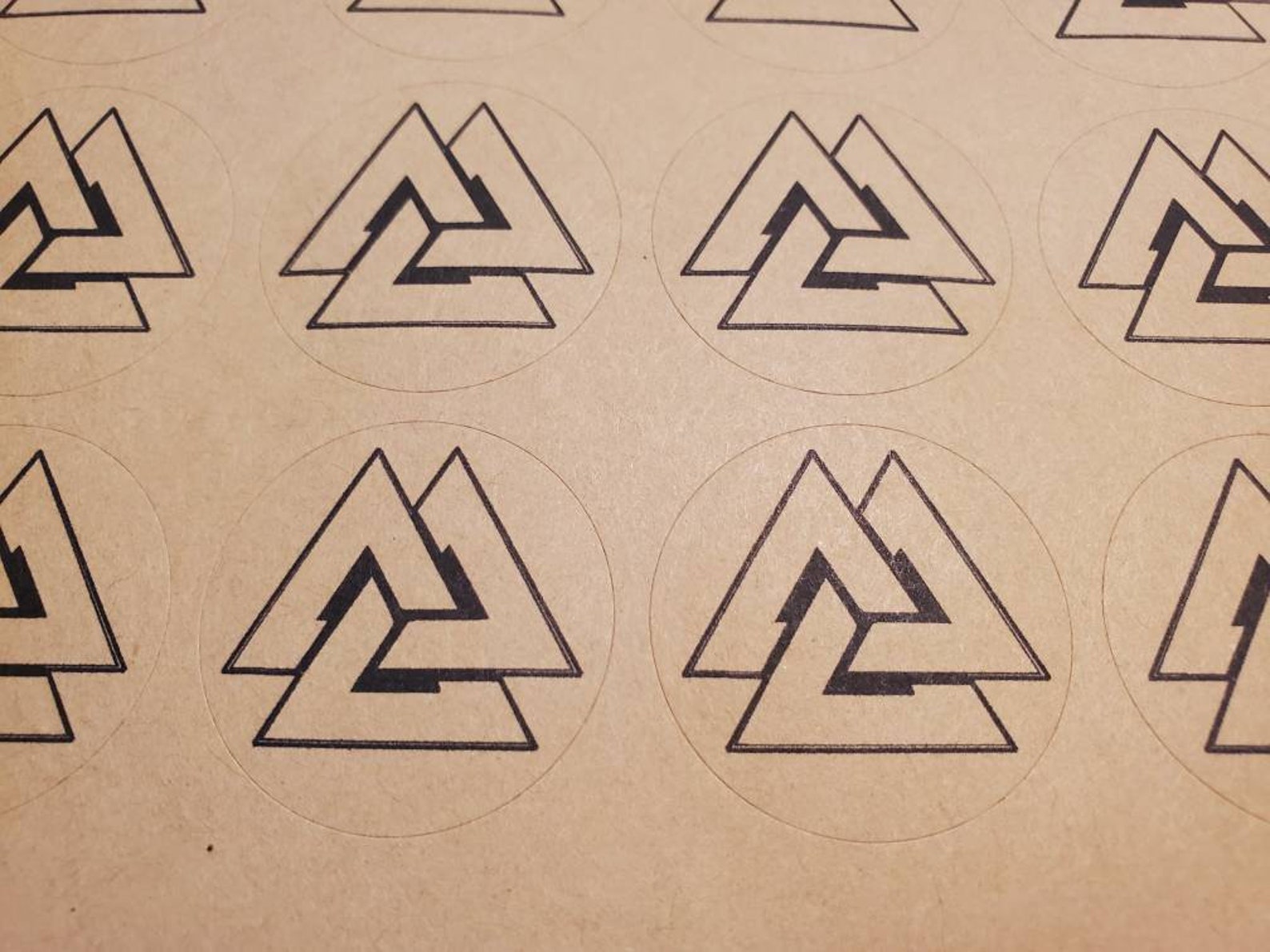 Stickers Envelope Seals Norse Viking 1.5 Inch Round Odin - Etsy