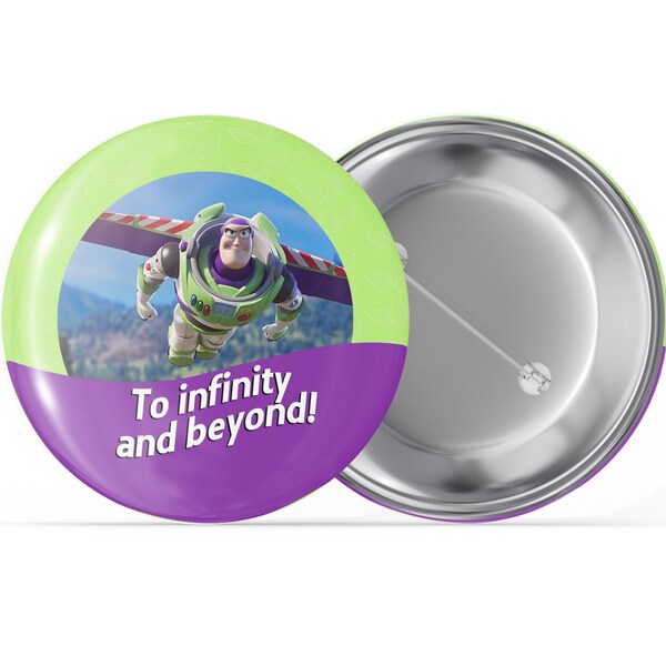 Buzz Lightyear Pin Button - Etsy
