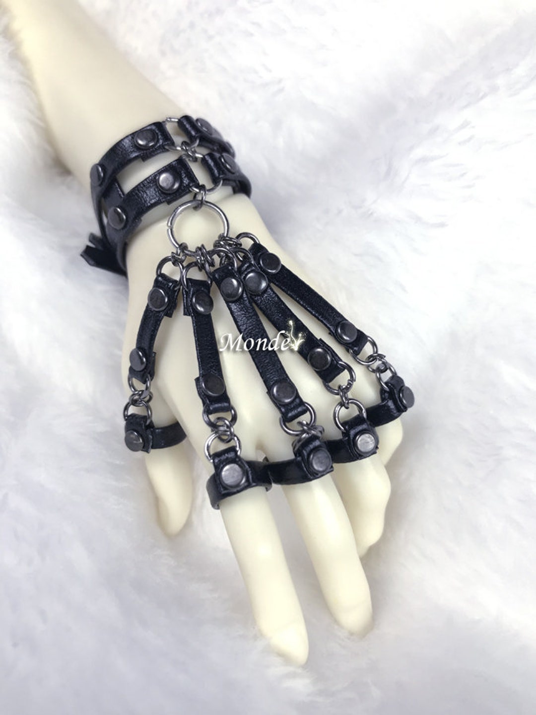 BJD Leather Harness for Hand single Hand HAR06-13 - Etsy