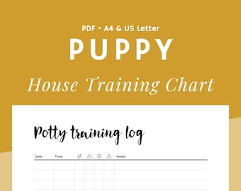 5 Step Guide to Puppy Potty Training Dog Potty Training PRINTABLE Tips ...