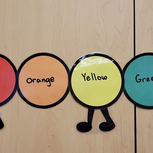 Happy Colorful Caterpillar Classroom Toddler Preschool Printable Decor ...