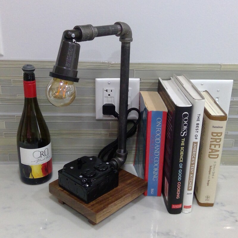 Gas Pipe Lamp - Etsy