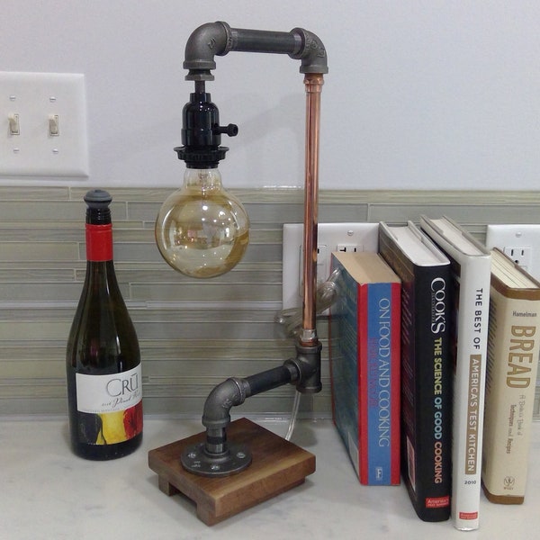 Gas Pipe Lamp - Etsy