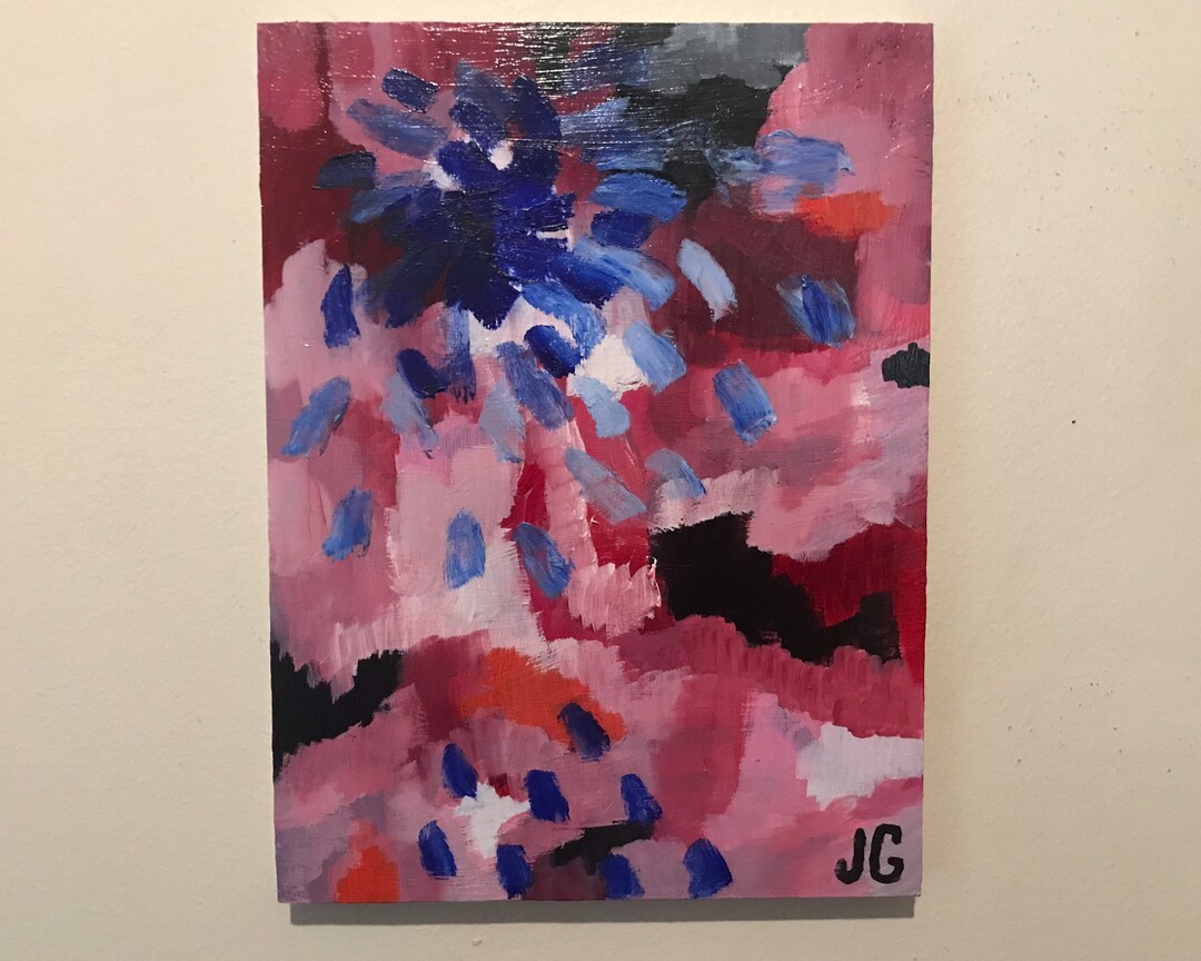 One of a Kind Abstract Oil Painting | Original Non-objective Artwork ...