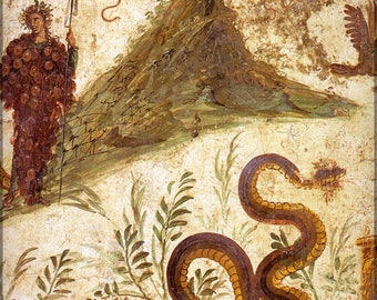 Mount Vesuvius Poster - Etsy