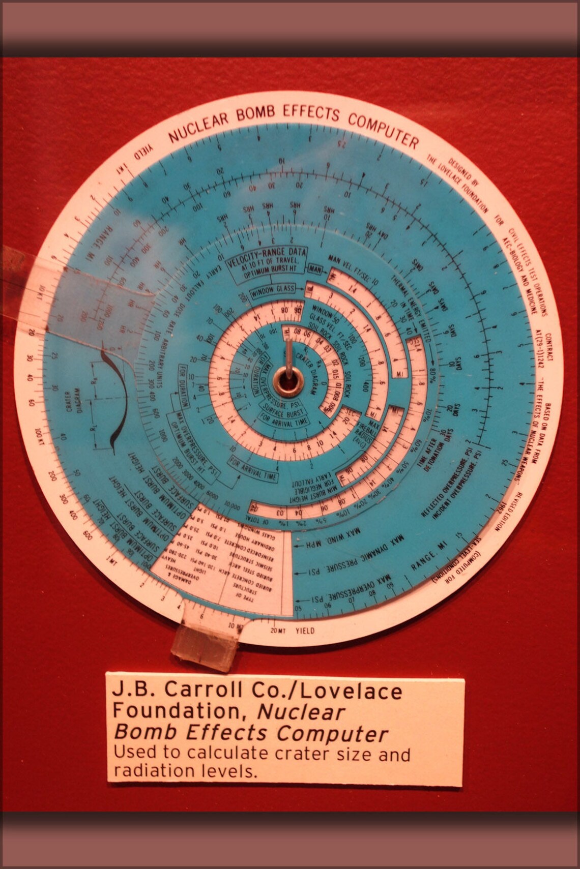 Poster, Many Sizes Available; J.B. Carroll Co. Lovelace Foundation ...