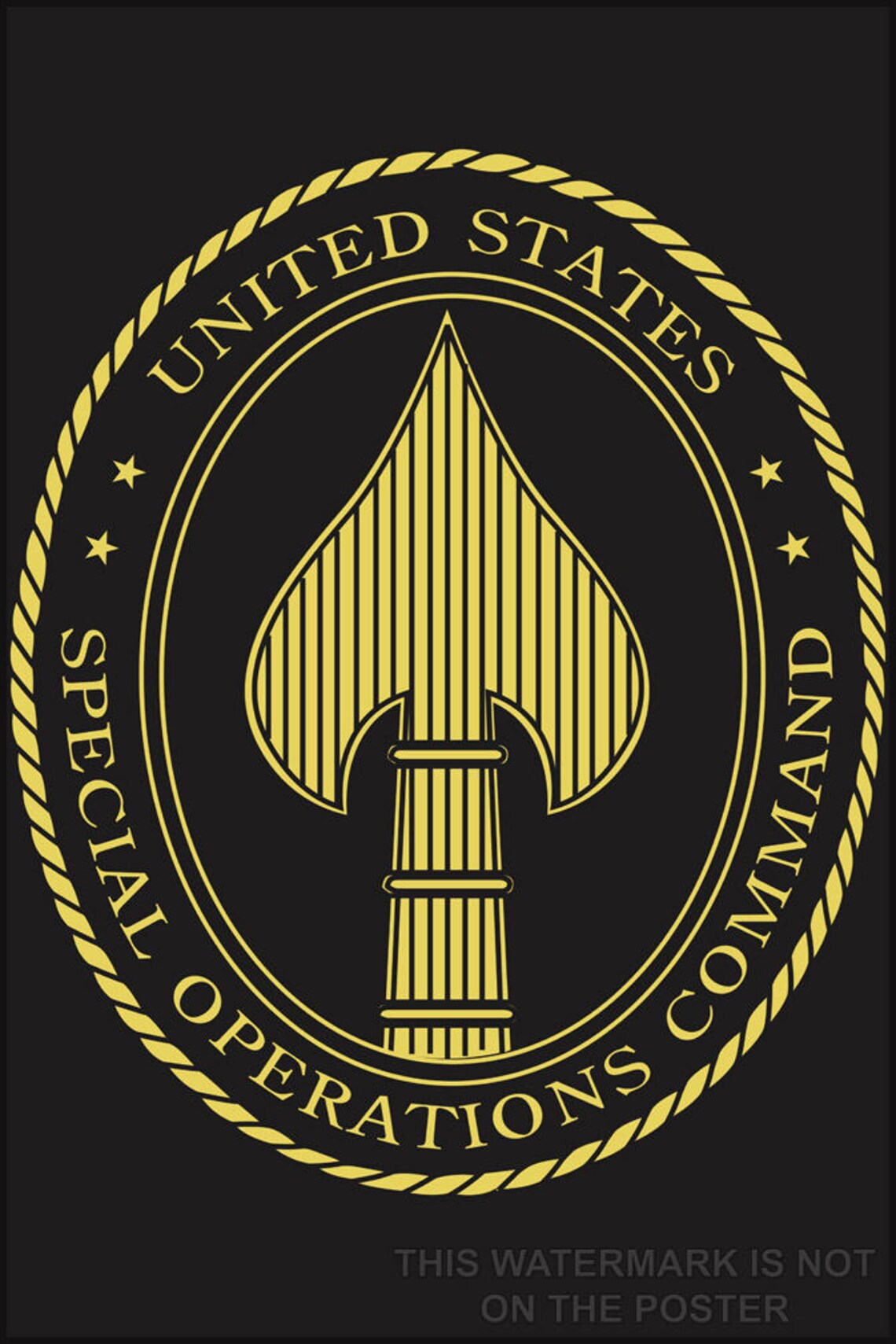 Poster, Many Sizes Available; Special Operations Command (socom) - Etsy
