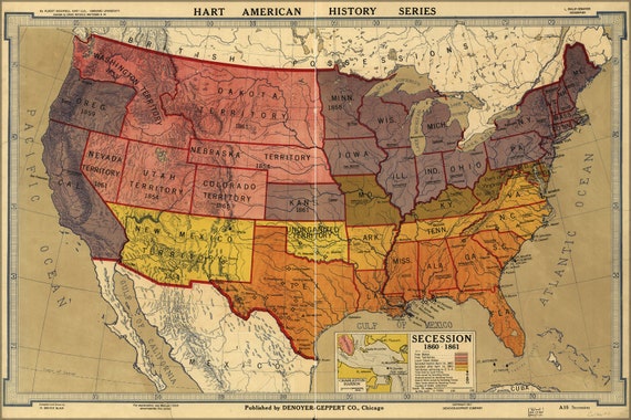 Union Civil War Map