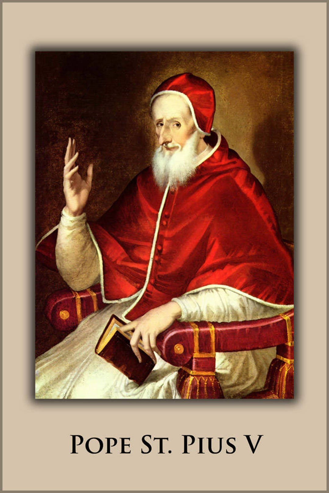 Poster, Many Sizes Available; Pope St. Pius V, - Etsy