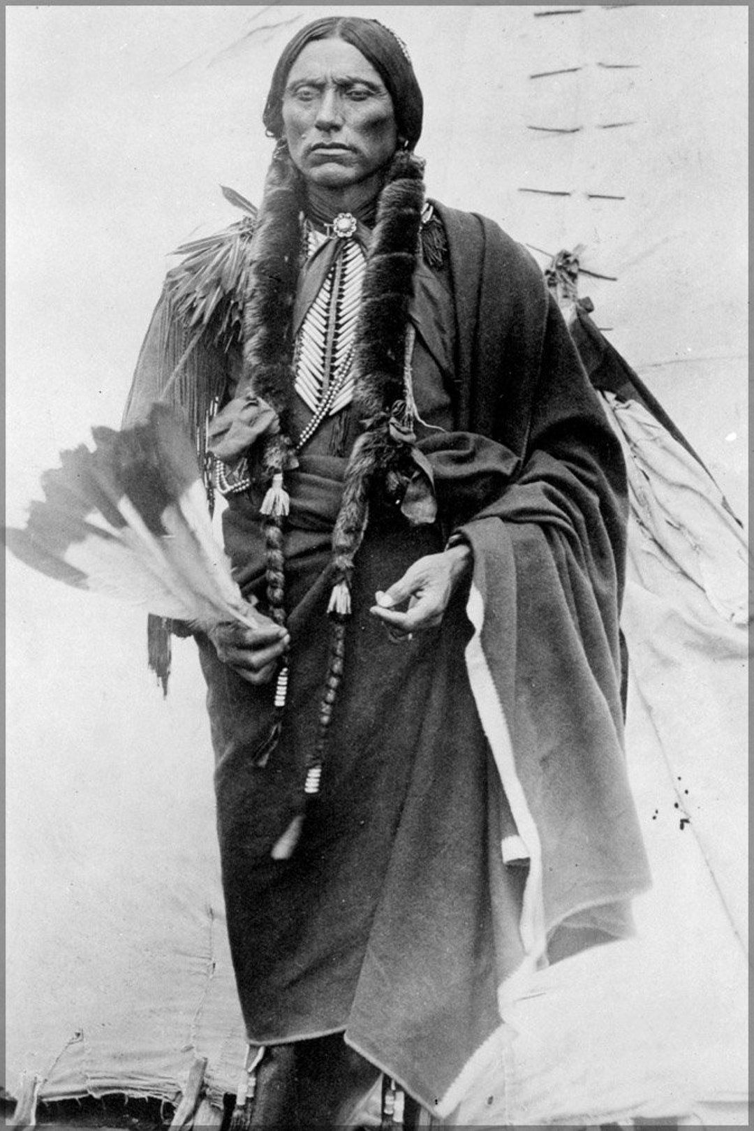 Poster, Many Sizes Available; Chief Quanah Parker of the Kwahadi ...