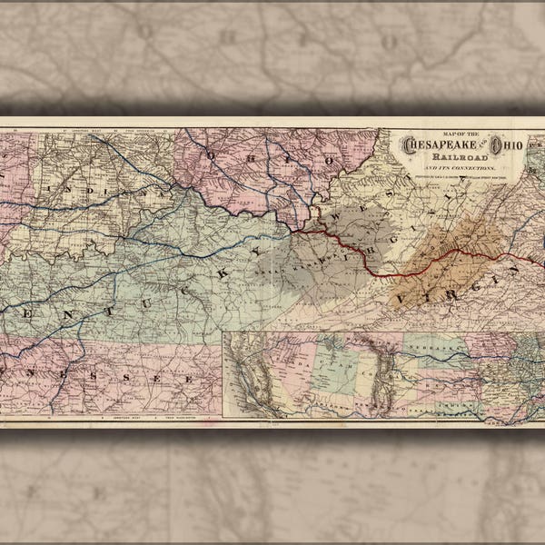 Chesapeake and Ohio - Etsy