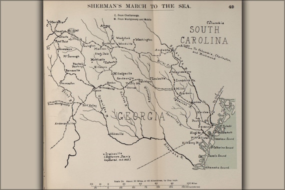 General Sherman's March On Columbia