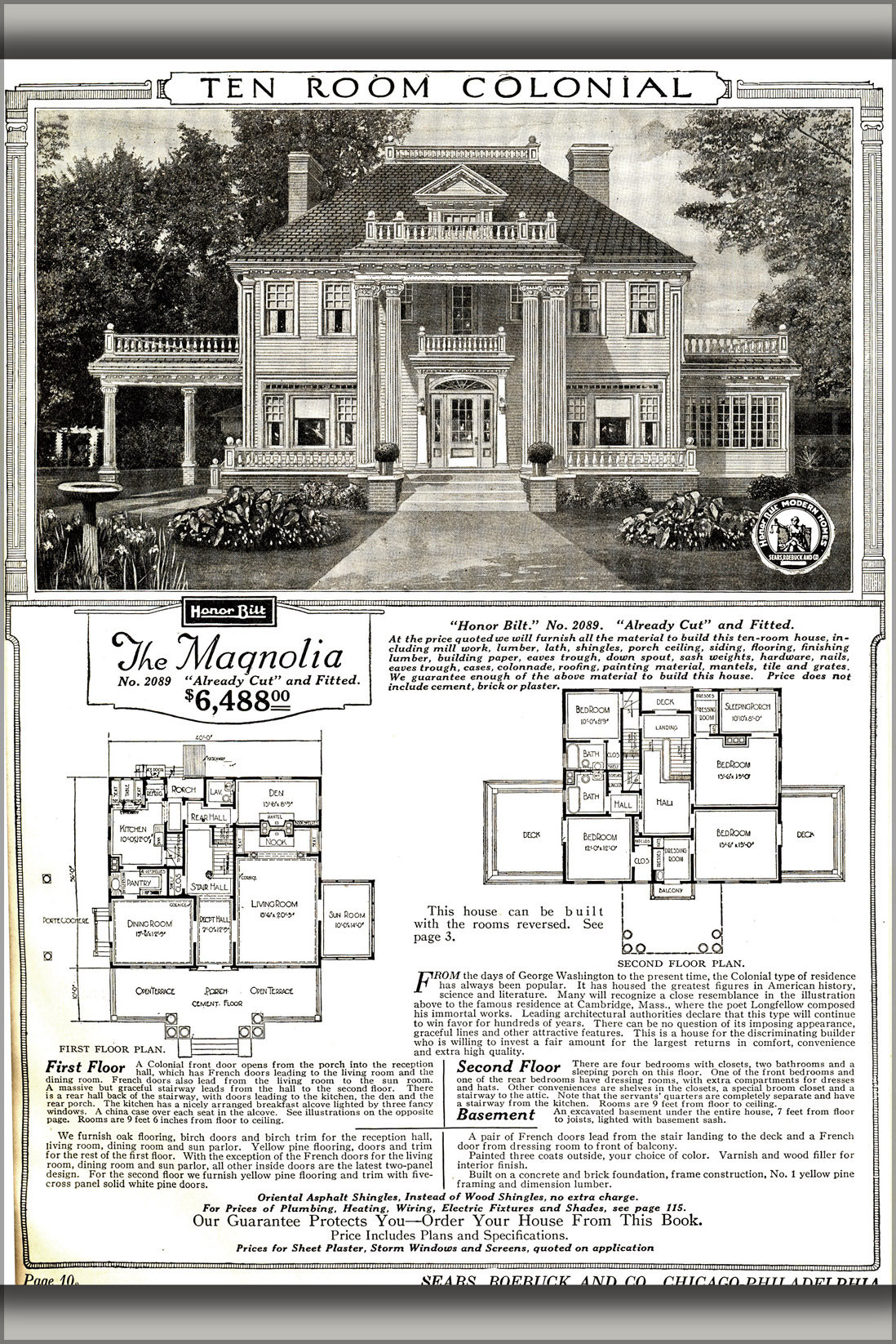 Magnolia House Plan Satterwhite