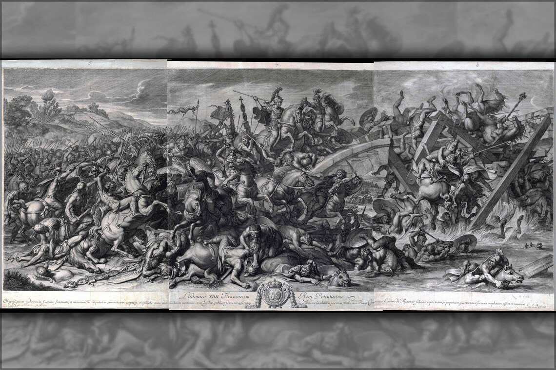Poster, Many Sizes Available; Roman Empire Army Battle at the Milvian ...