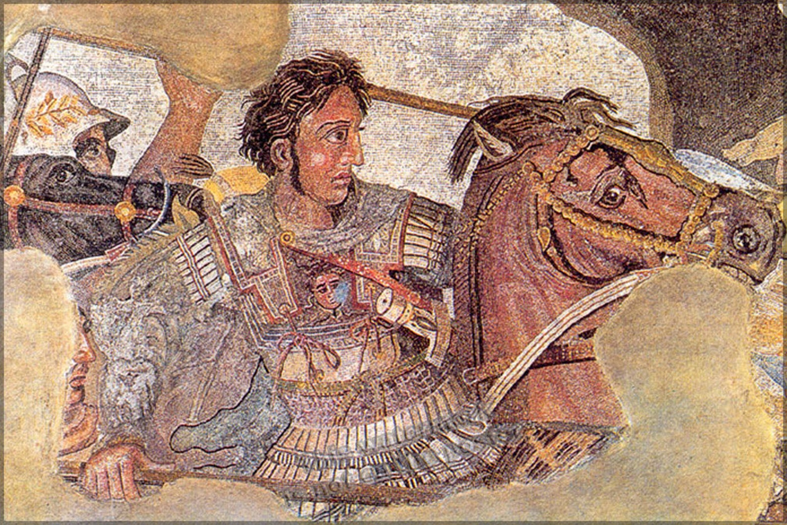 Poster, Many Sizes Available; Alexander the Great Fighting the Persian ...