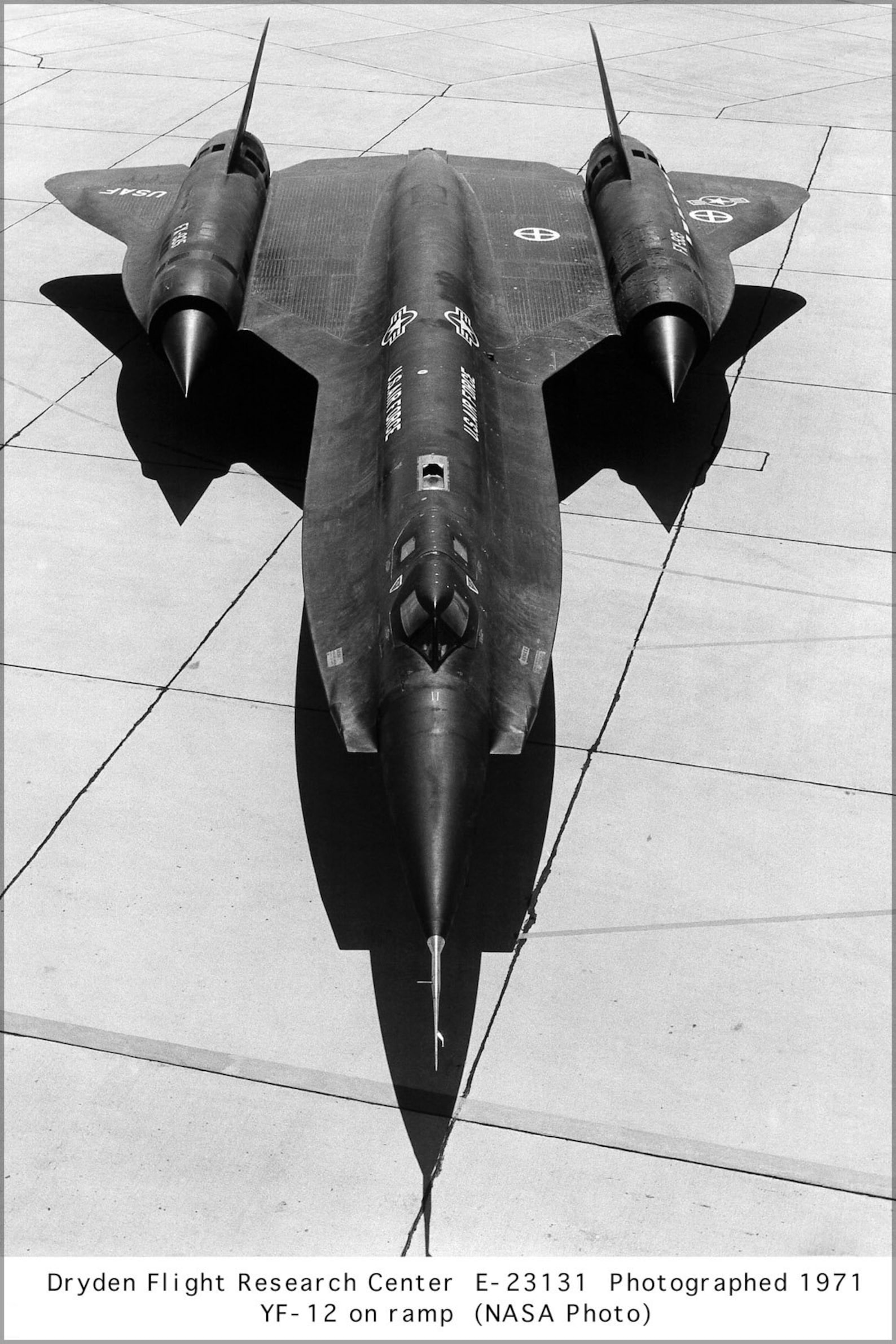 Poster, Many Sizes Available; Lockheed YF-12A Sr-71 Blackbird - Etsy