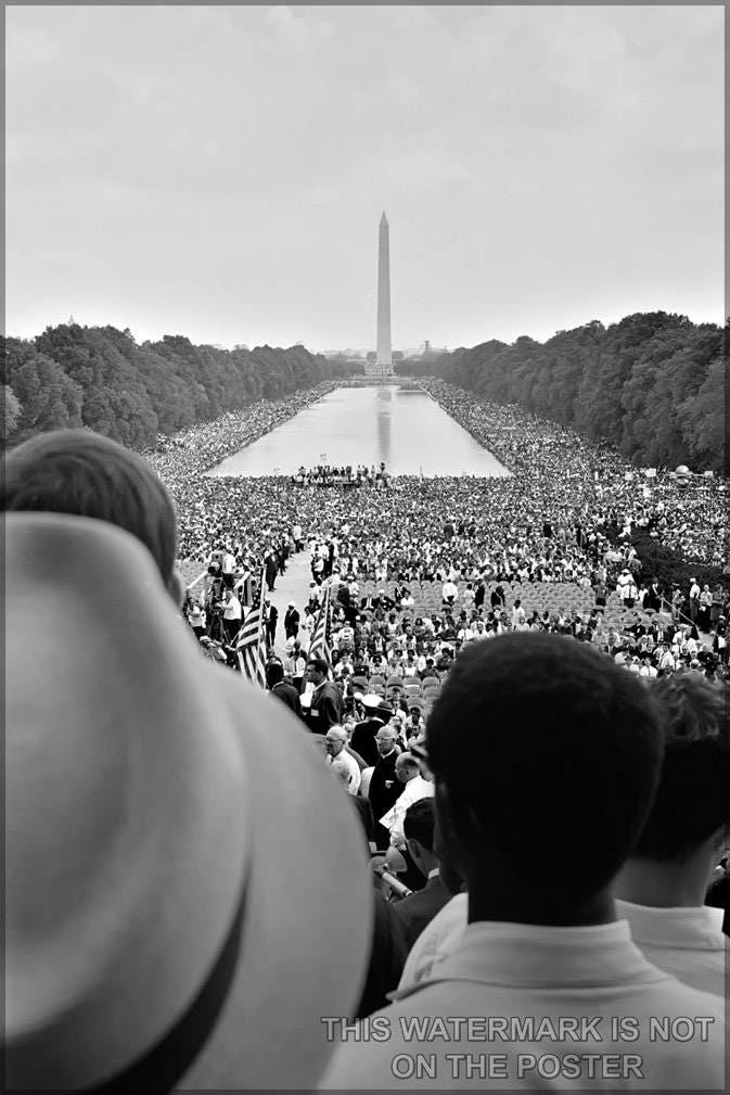 Poster, Many Sizes Available March on Washington C1963 Civil Rights ...