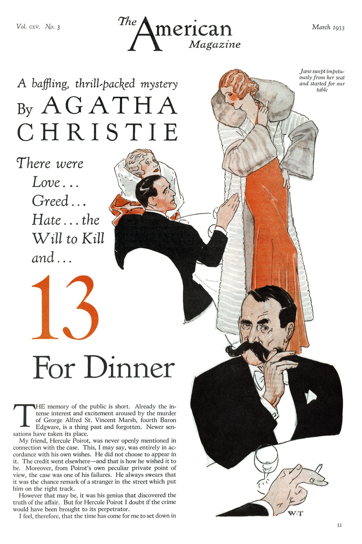 Poster, Many Sizes Available; Early Depiction of Detective Hercule ...