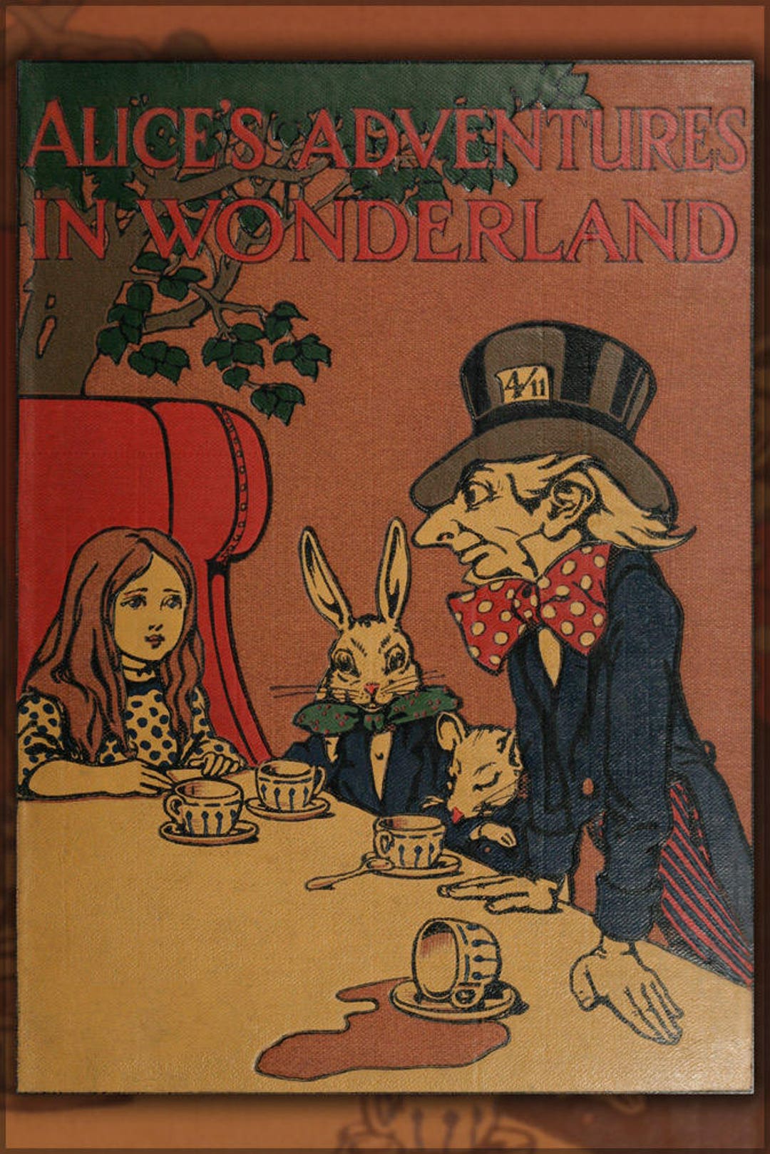 Poster, Many Sizes Available; Alice Adventures in Wonderland 1907 Cover ...