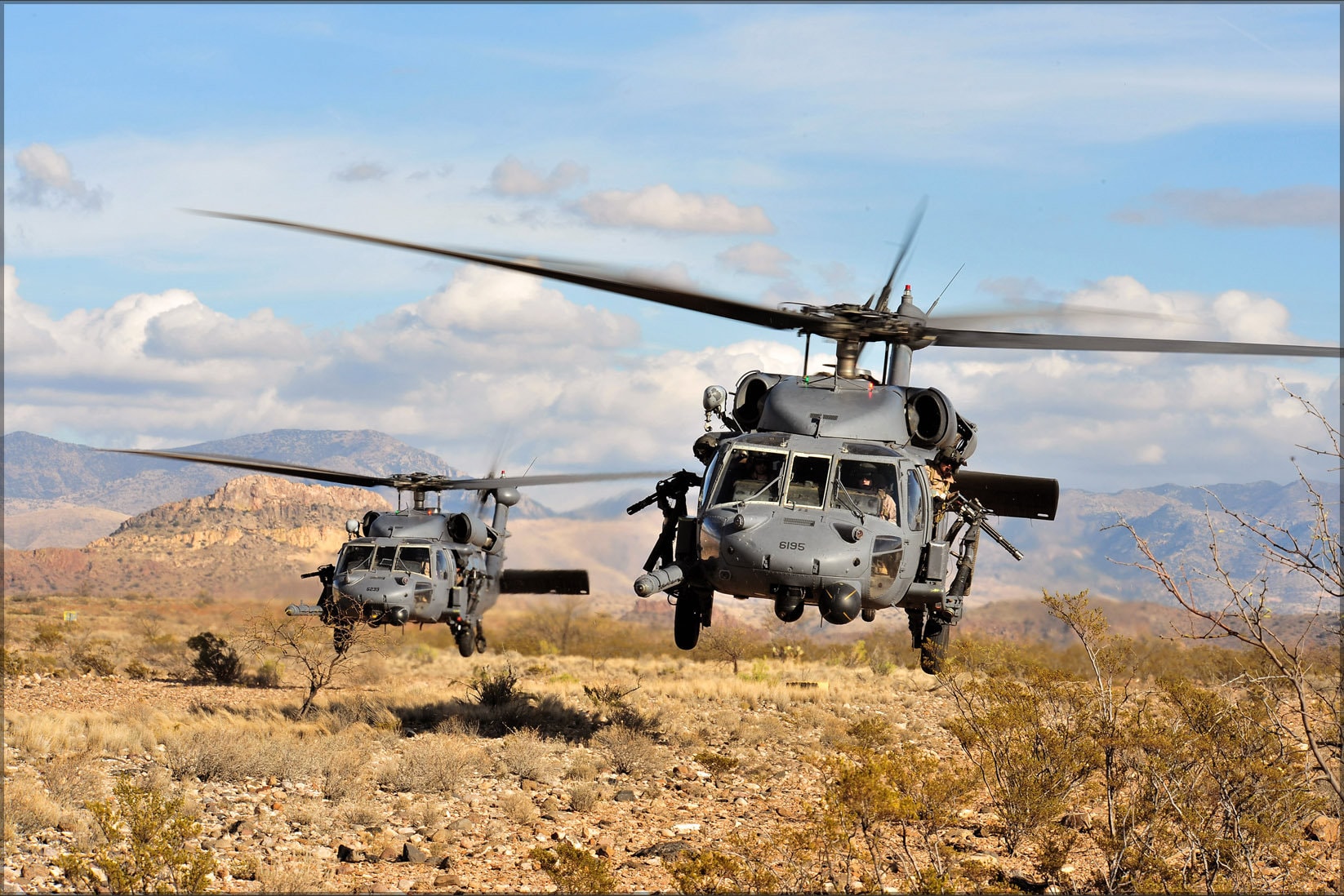 Poster, Many Sizes Available; Two HH-60G Pave Hawk Helicopters - Etsy