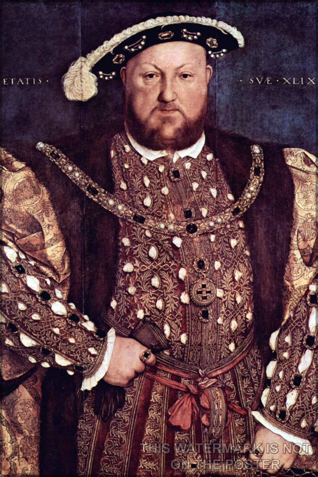 Poster, Many Sizes Available; King Henry Viii by Hans Holbein the ...