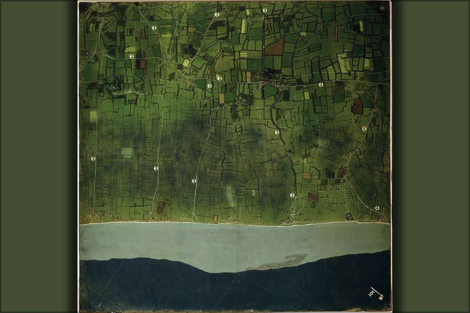 Poster, Many Sizes Available; Map of Utah Beach, Normandy, France 1944 ...