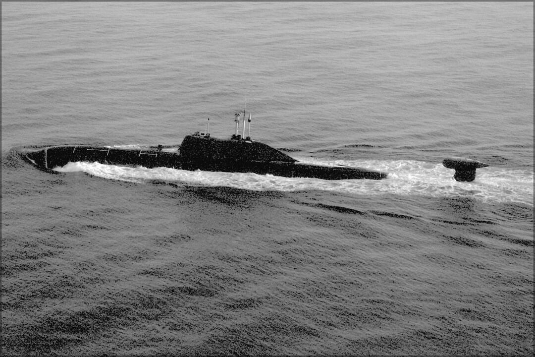 Poster, Many Sizes Available; Akula Submarine Dn Sn 91 00616 - Etsy