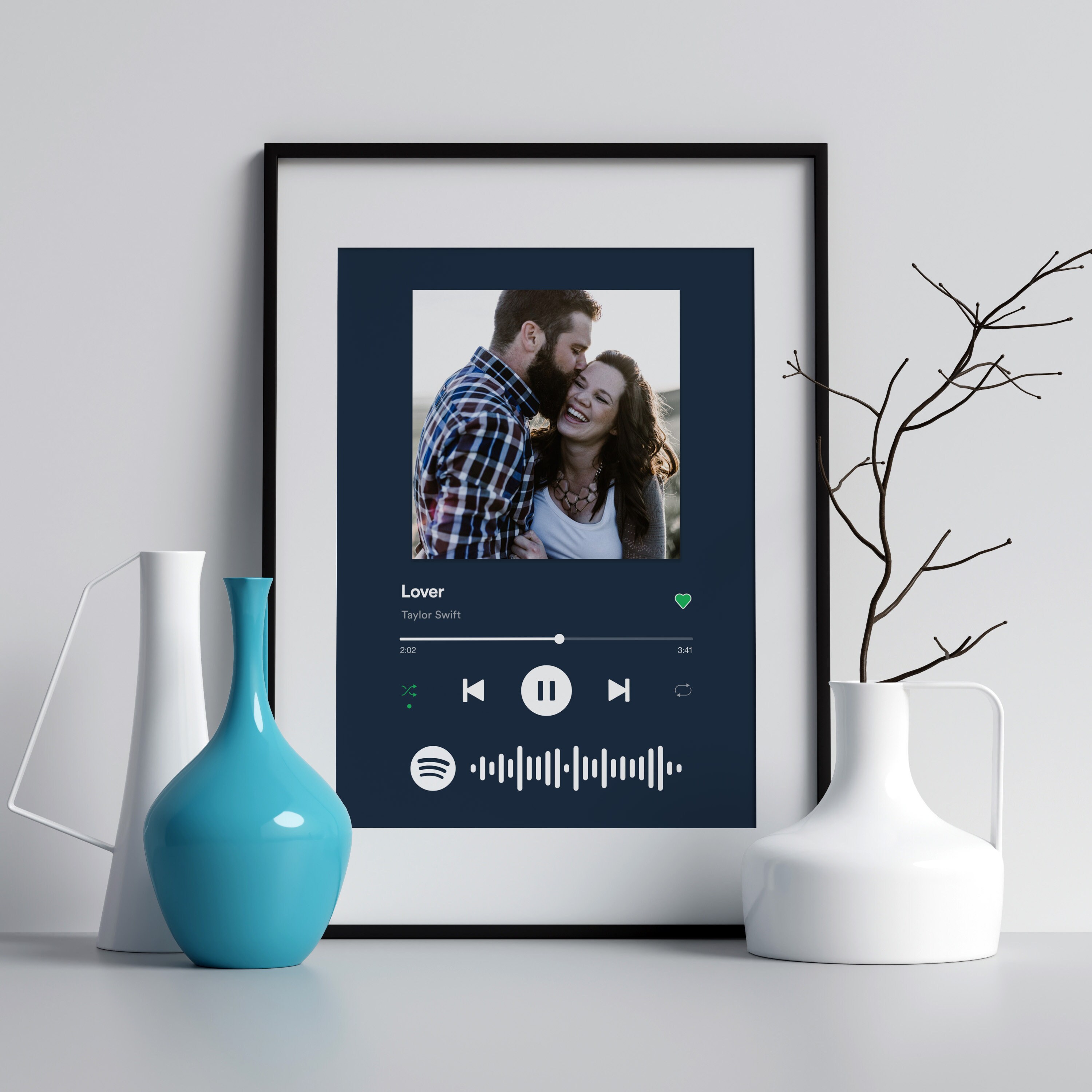 Custom Spotify Song Poster Your Custom Image Favourite Song | Etsy