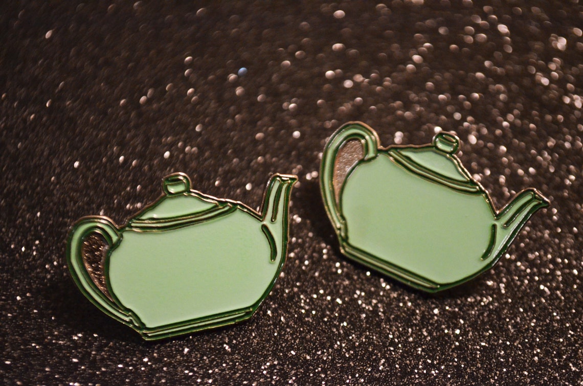 Pam's Teapot Enamel Pin, the Office Inspired - Etsy
